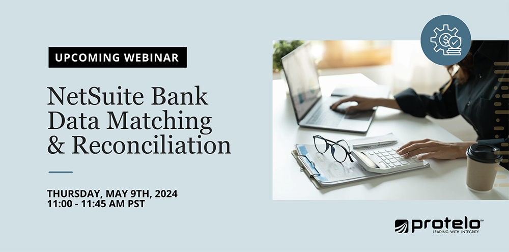 NetSuite Bank Data Matching and Reconciliation Webinar